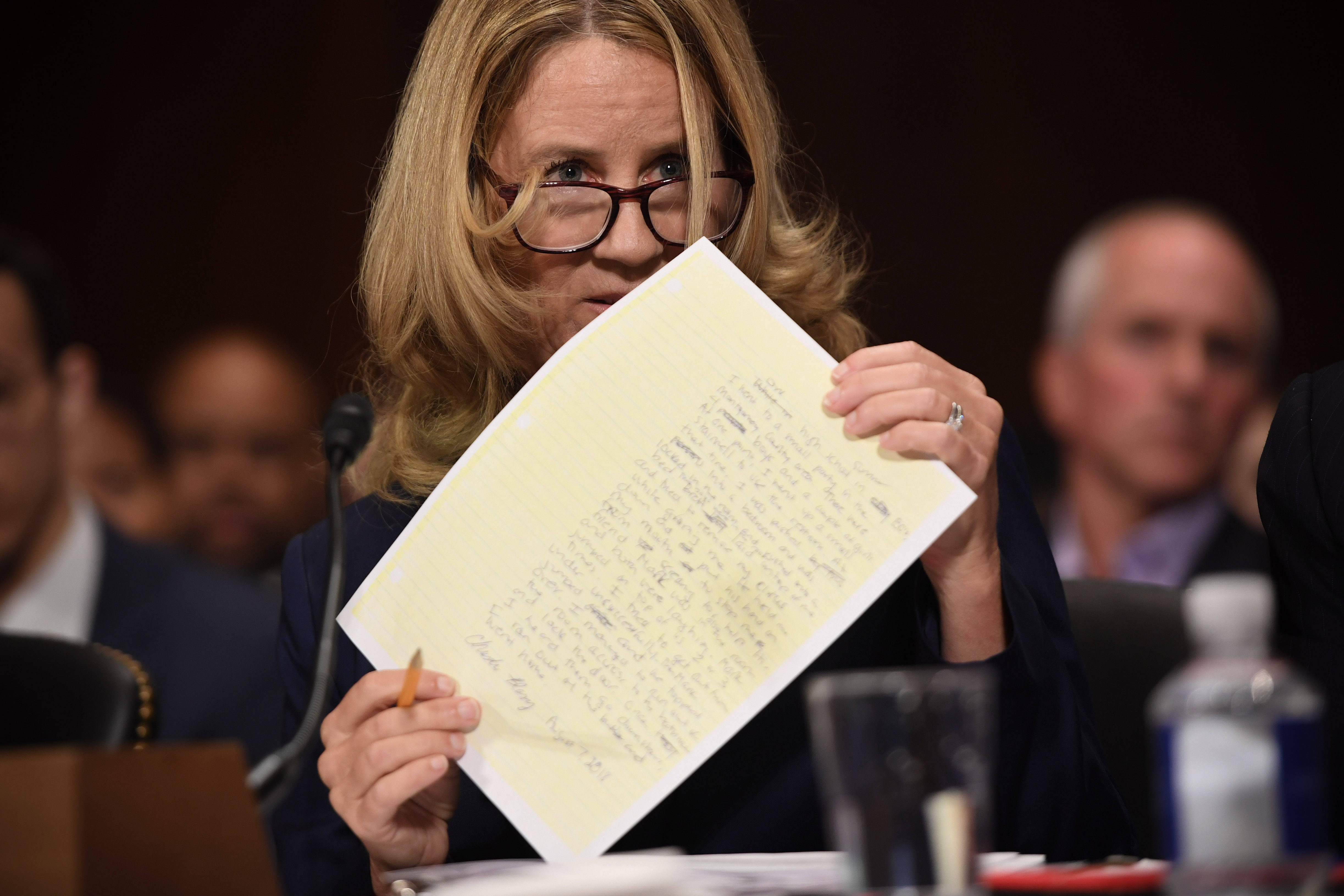 In photos: The Kavanaugh-Ford hearing - The Globe and Mail