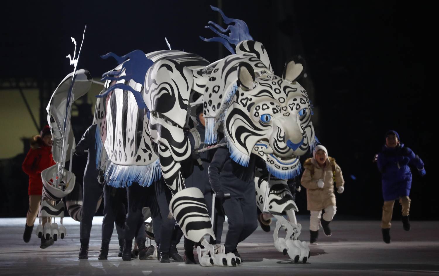 In photos: Opening ceremony kicks off Olympic games in South Korea ...