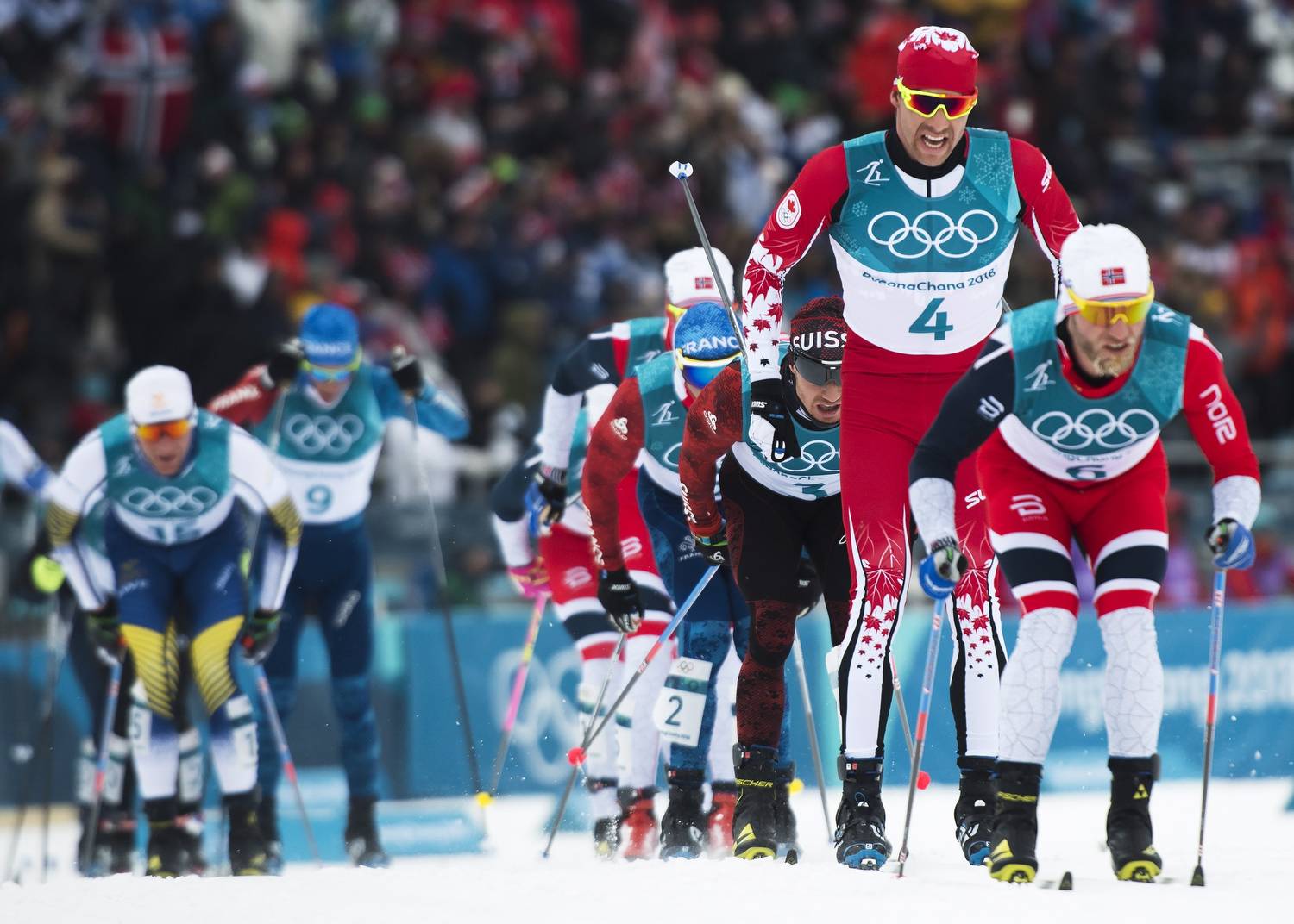 In Photos: Canadian athletes compete and win on Day 2 at Pyeongchang ...