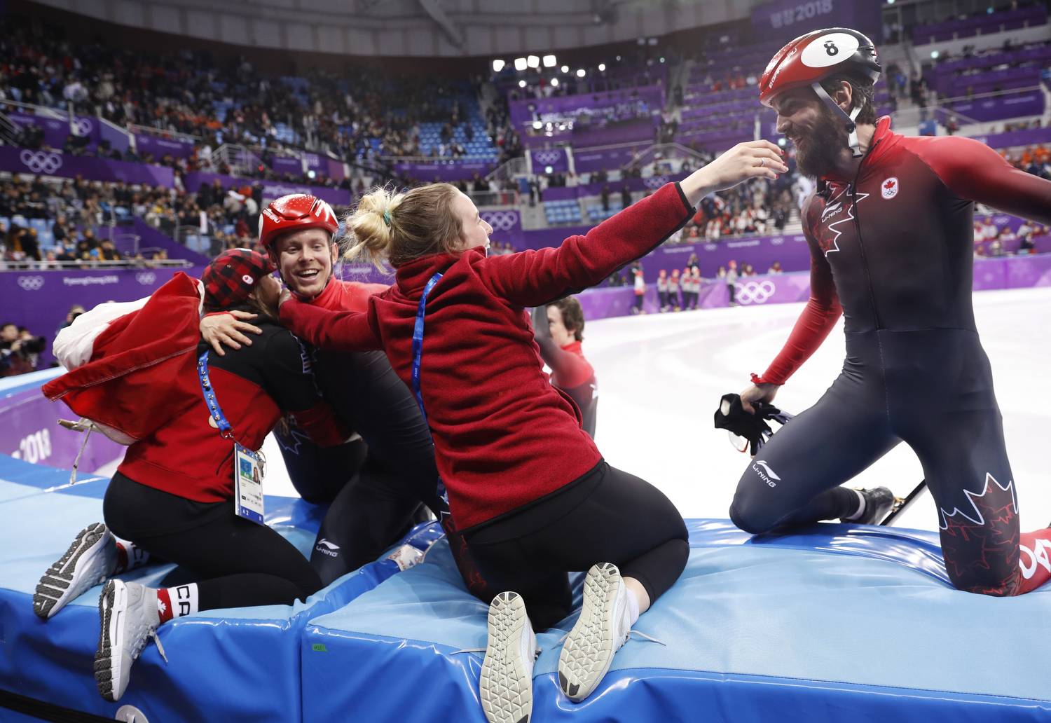 In photos: Canada's Olympic athletes in action on Day 13 at 2018 ...