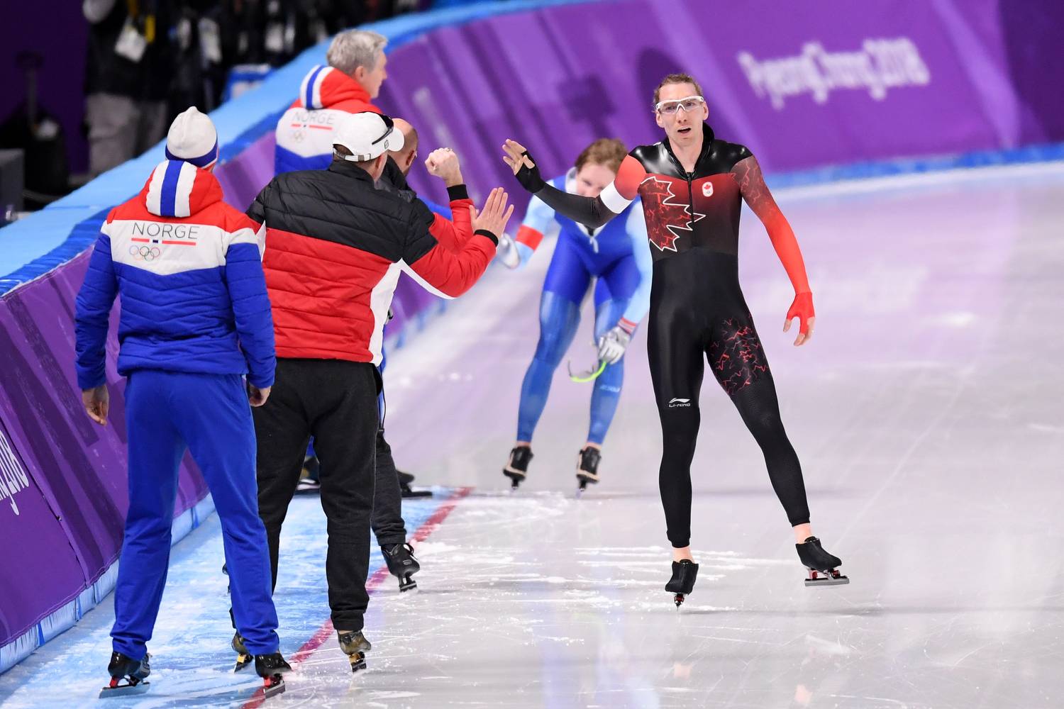 In Photos: Canadian athletes compete and win on Day 2 at Pyeongchang ...