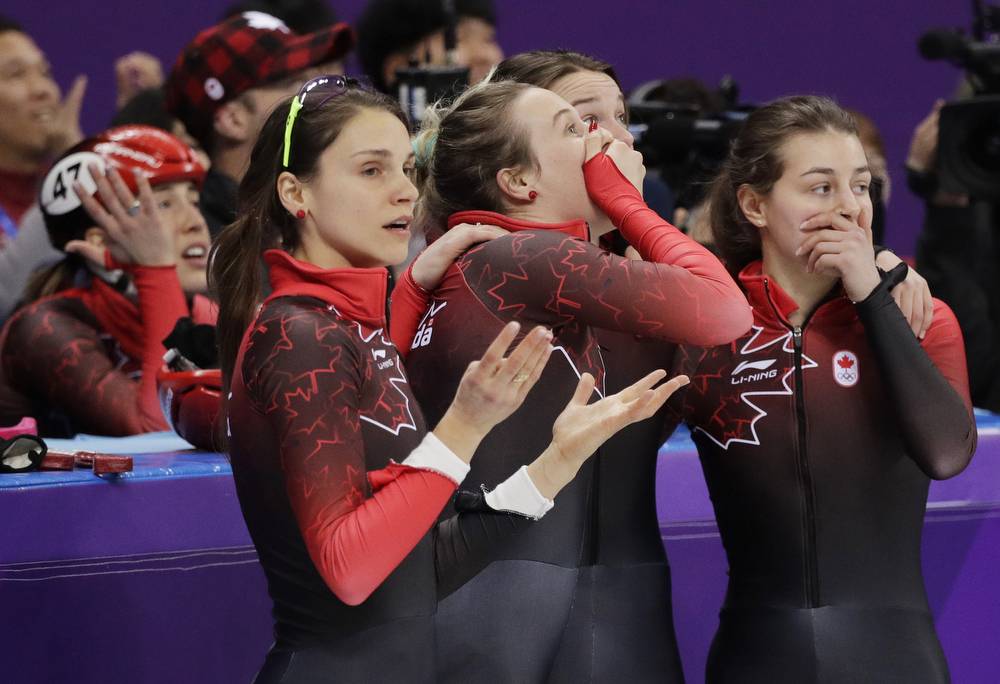 In Photos: Canada's athletes in action on Day 11 at the 2018 ...
