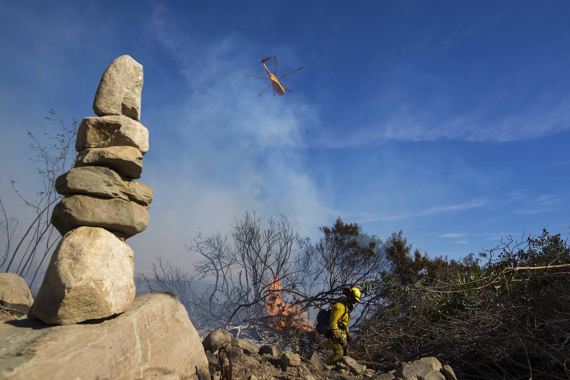 In photos: Wildfires burn out of control in California - The Globe and Mail