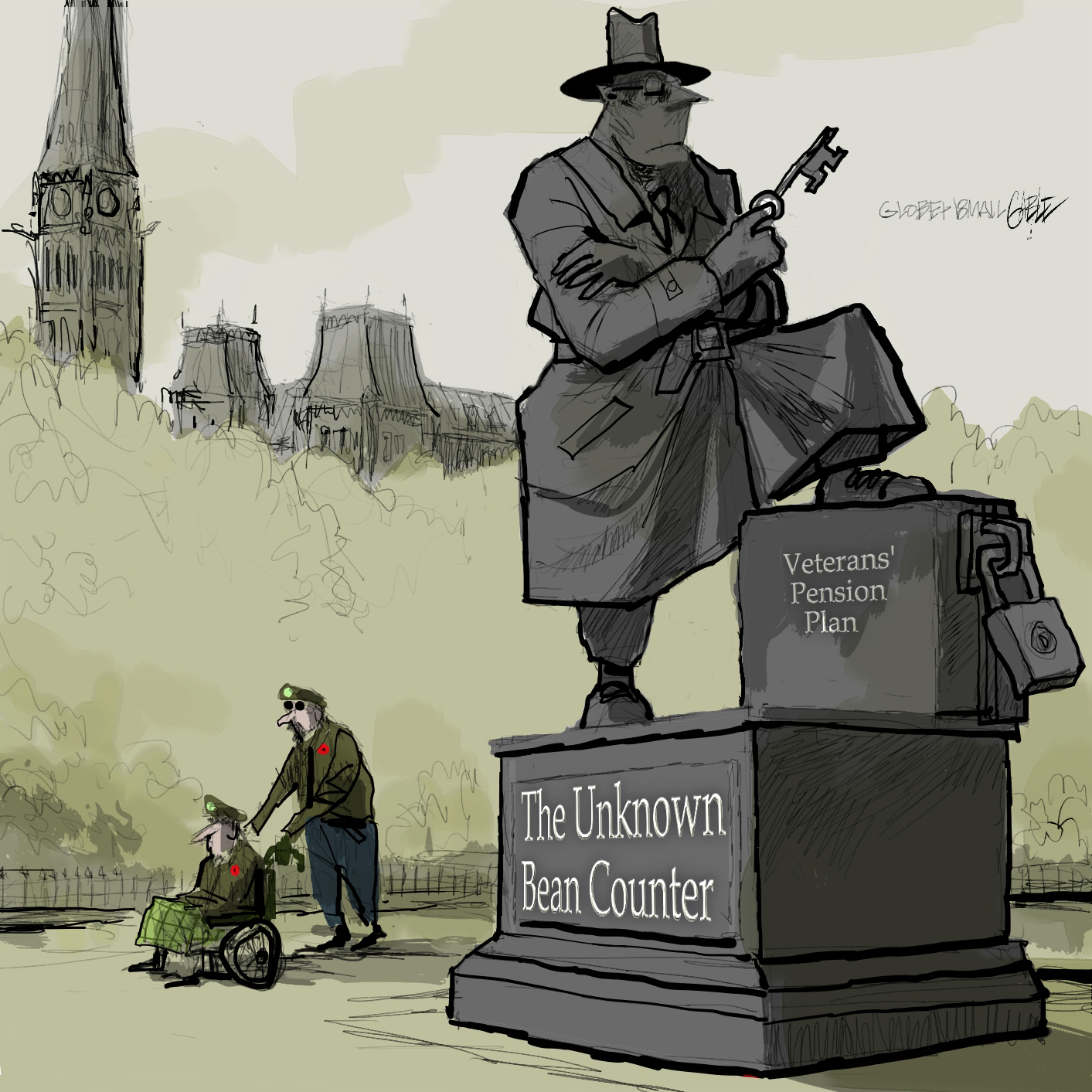 Editorial Cartoons for November, 2018 - The Globe and Mail