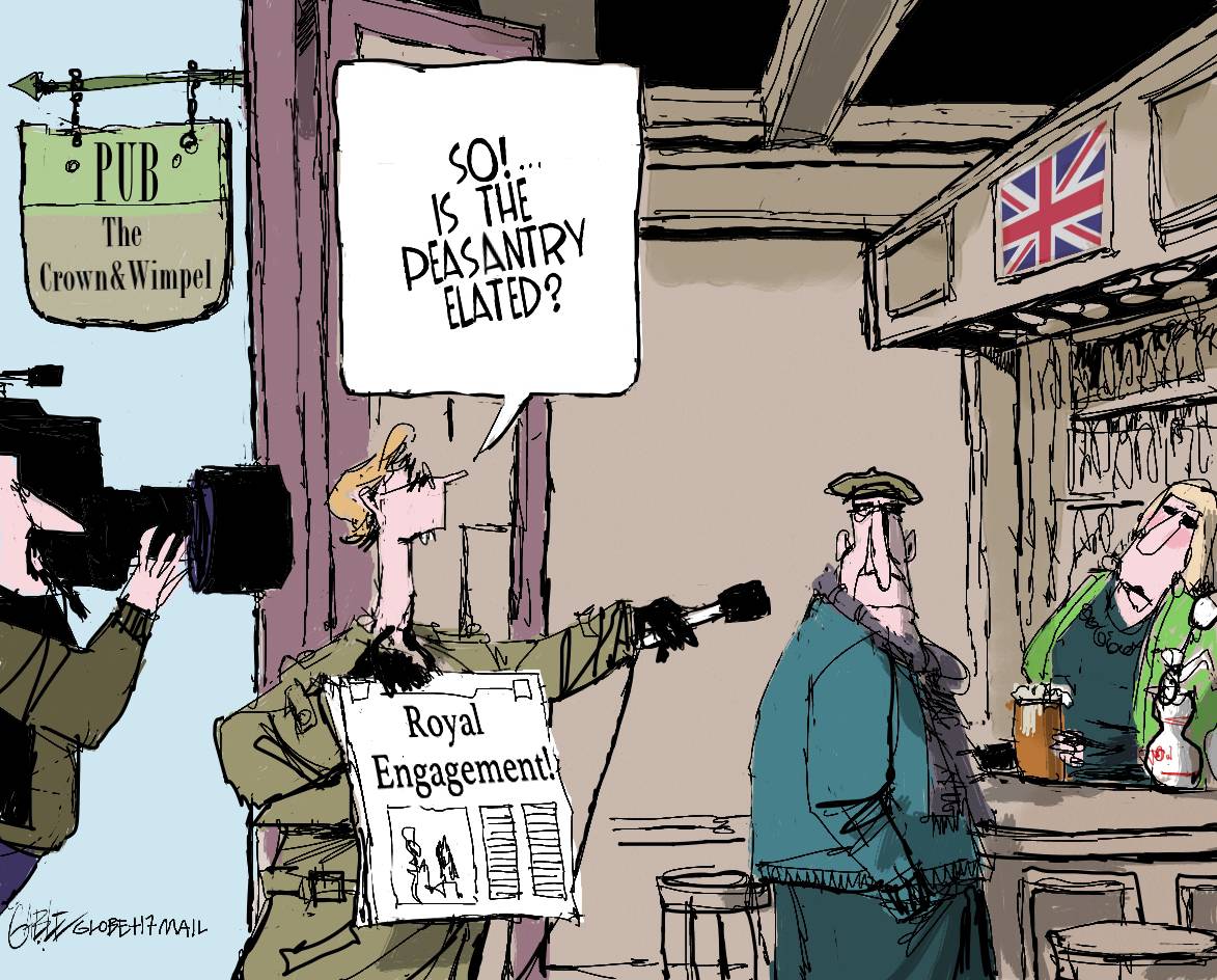 Editorial cartoons for November, 2017 - The Globe and Mail